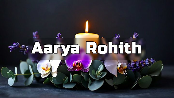 Sammamish Community Mourns the Loss of Eastlake High School Student Aarya Rohith