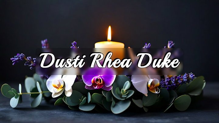 Remembering Dusti Rhea Duke of Kiefer, Oklahoma – Honoring the Life and ...