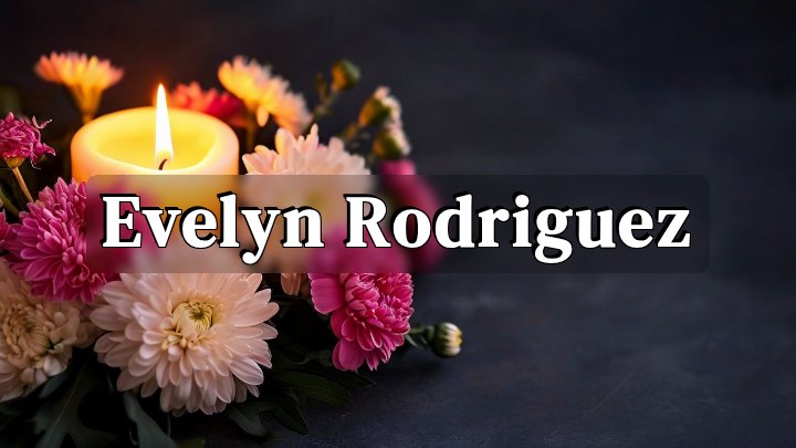Evelyn Rodriguez, Beloved Mother and Friend, Passes Away Unexpectedly ...