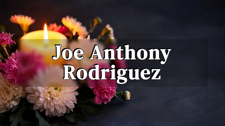 Joe Anthony Rodriguez Tragically Killed in Fatal Shooting on San ...