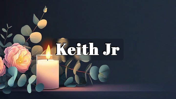 Keith Jr., Beloved Son and Father, Tragically Dies in Northridge, CA on ...