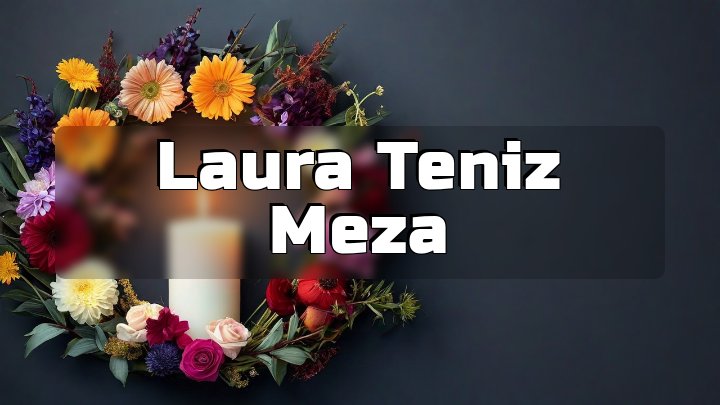 Laura Teniz-Meza, Devoted Mother and Hardworking Community Member ...