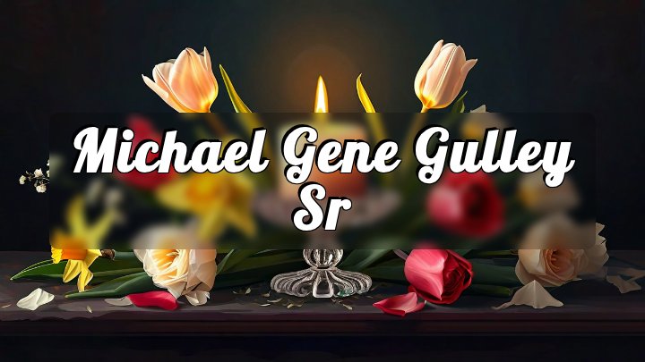Michael Gene Gulley Sr., Respected Veteran and Devoted Pastor, Passes ...