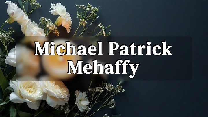 Michael Patrick Mehaffy, 33, Tragically Killed in Motorcycle Accident ...
