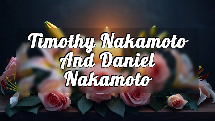 Timothy Nakamoto and Daniel Nakamoto, Sibling Pair Tragically Killed in ...